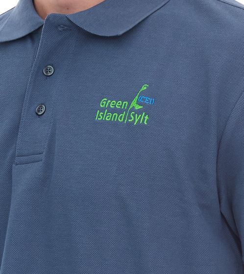 2er Sparpack green SYLT Herren Polo-Shirt Slim Fit Baumwoll-Shirt ...