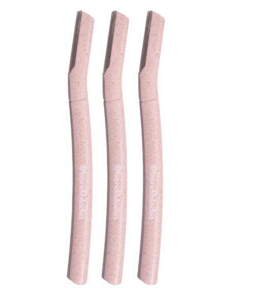 3-Pack Bondiblades Derma Razor Dermaplaning Razor for Removing Peach ...